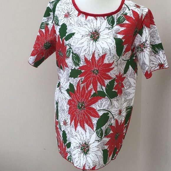Tops | Christmas Tunic Top | Poshmark